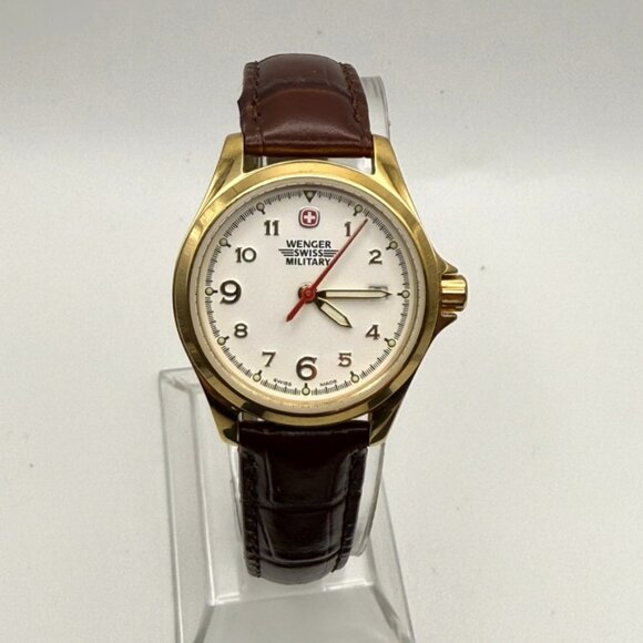 Wenger | Accessories | Vintage Wenger Swiss Military Urban Classic Gold ...